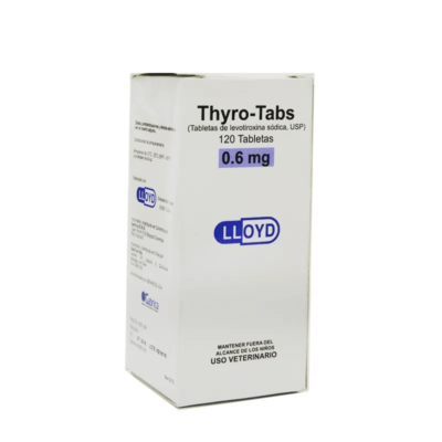 Thyro-Tabs 0.6 mg X 120 TAB - DoctorPet.co