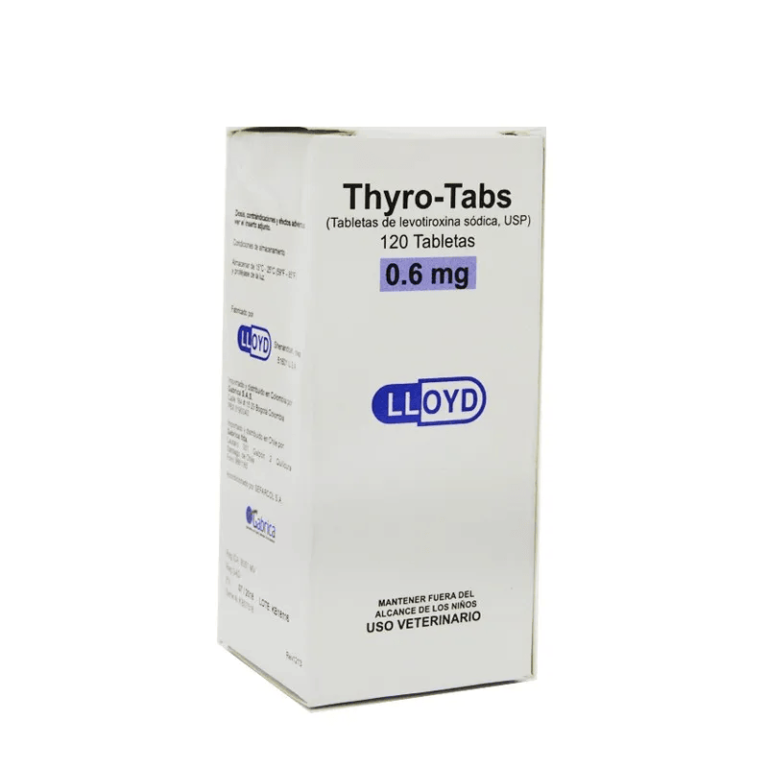 Thyro-Tabs 0.6 mg X 120 TAB - DoctorPet.co