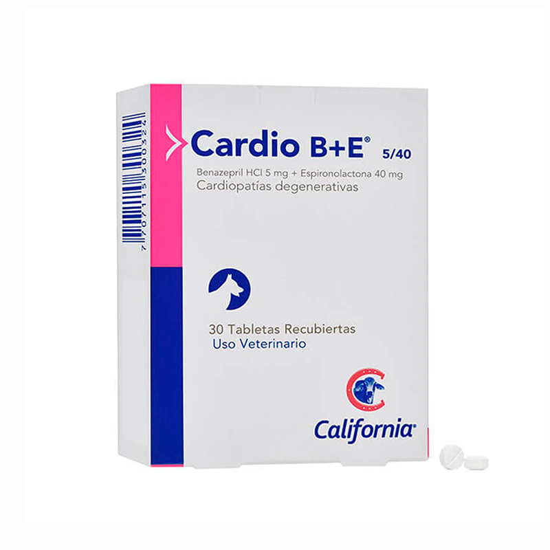 CARDIO B+E 5/40 X 30 TABS - DoctorPet.co