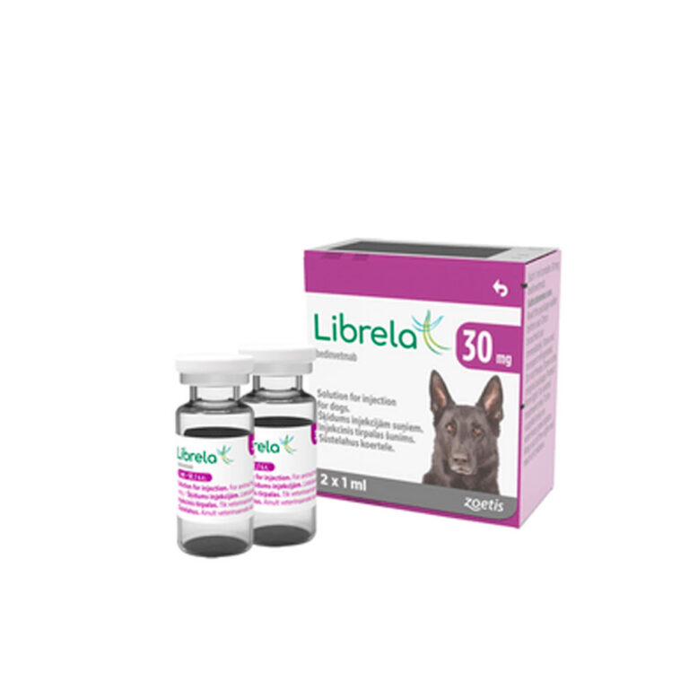 LIBRELA 30 MG (40.1-60KG) 1 ML X 2 VIALES - DoctorPet.co