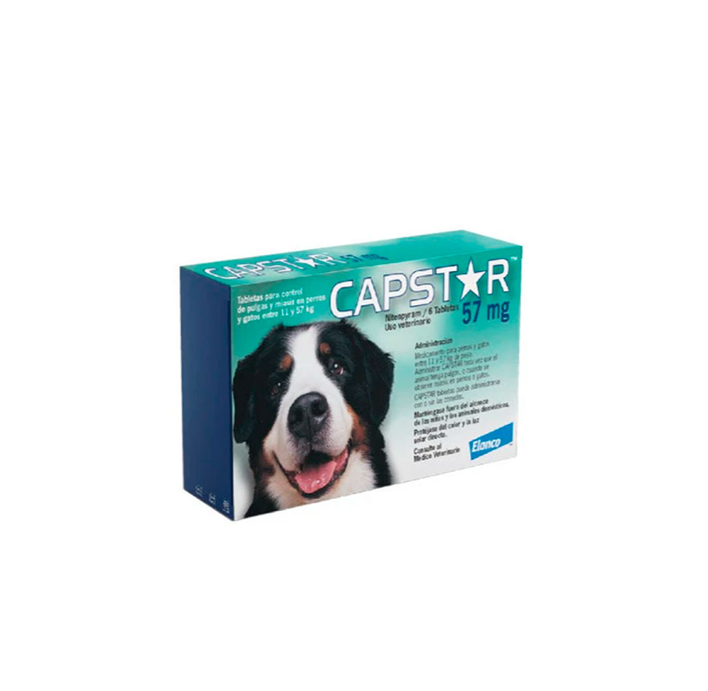 CAPSTAR 57 MG CAJA X 6 TAB - DoctorPet.co