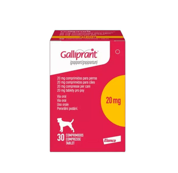 GALLIPRANT 20 MG X 30 TABLETAS - DoctorPet.co